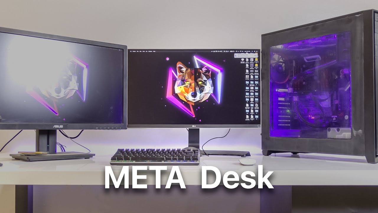 META Desk - Behind the scenes and glam shots - YouTube
