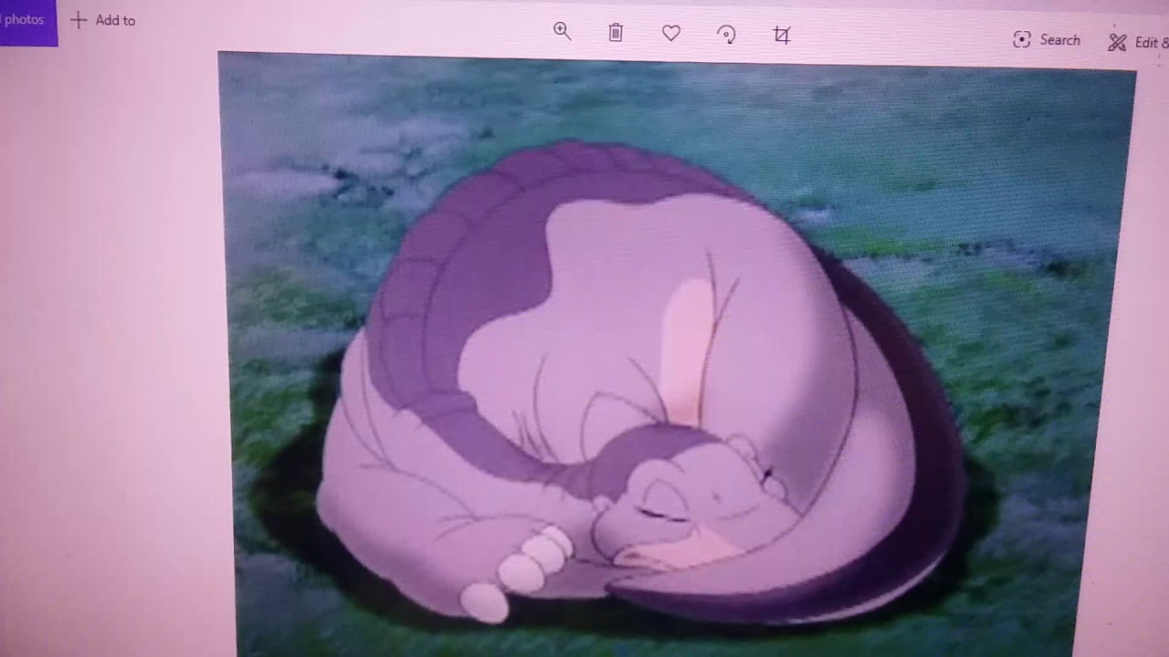 The Land Before Time Littlefoot's Sleeping Theme - YouTube