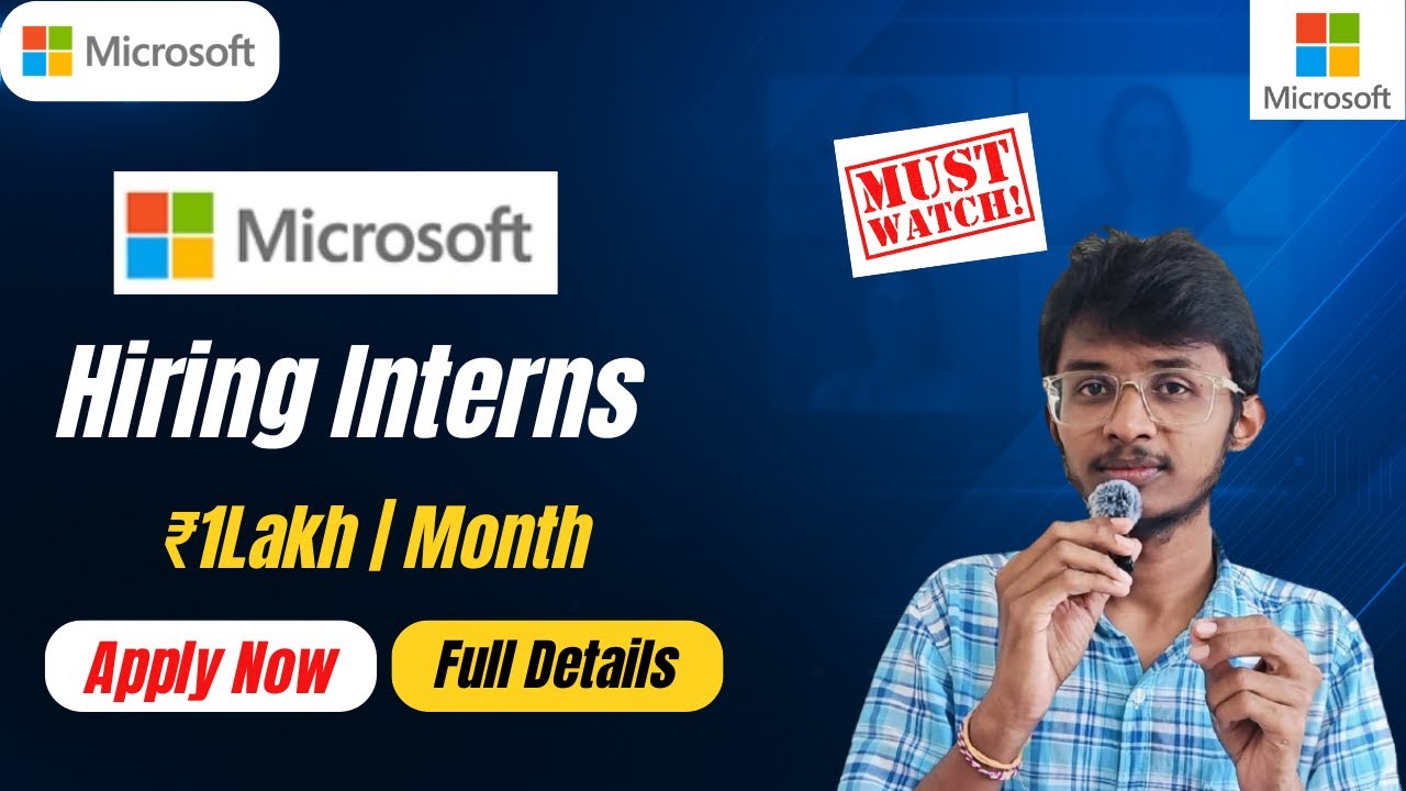 Microsoft Internship 2025: Step-by-Step Guide to Crack the SWE Role ...
