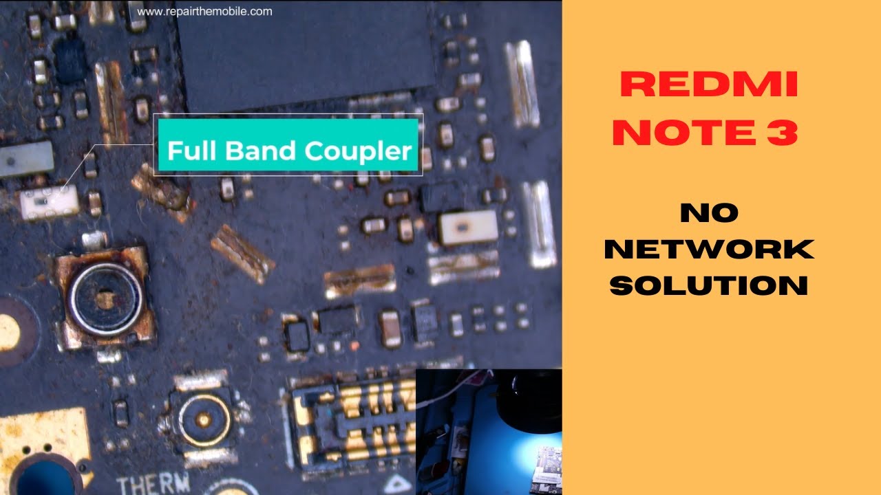 Redmi Note 3 No Service Solution - YouTube