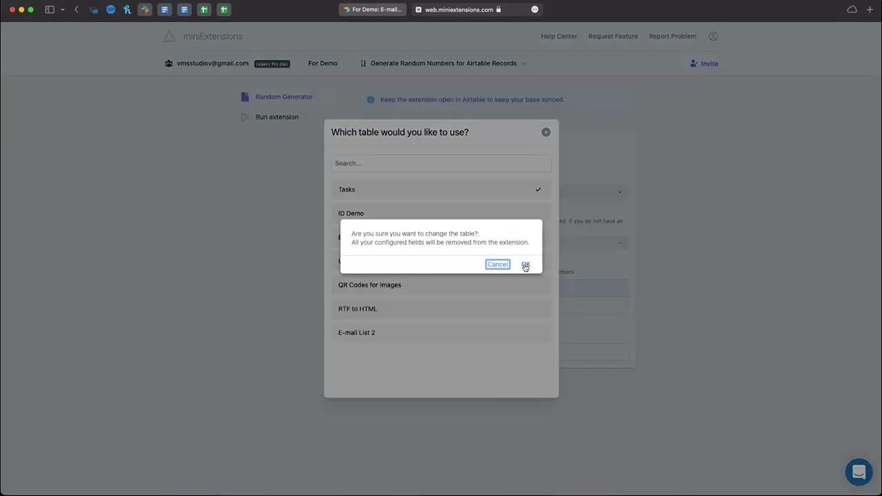 Airtable: Random Number and ID Generator - YouTube