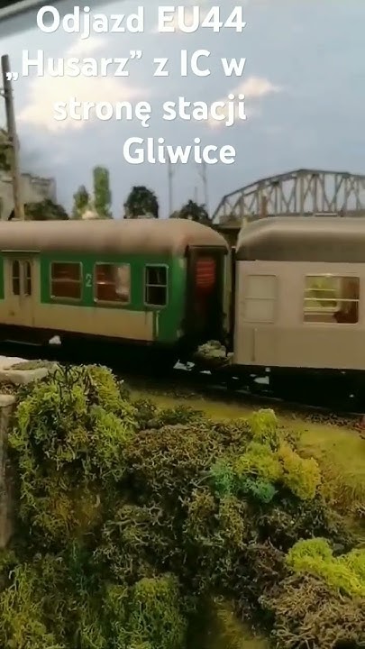 Odjazd EU44 „Husarz” z IC w stronę stacji Gliwice #train #pkp #railway #trainspotting #rail # ...