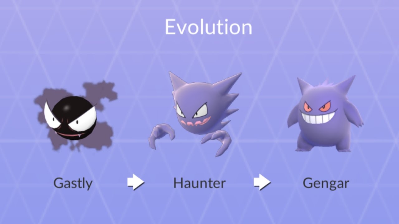 Gengar Evolving Spree! Complete Gengar Evolution Chain and Power Ups ...