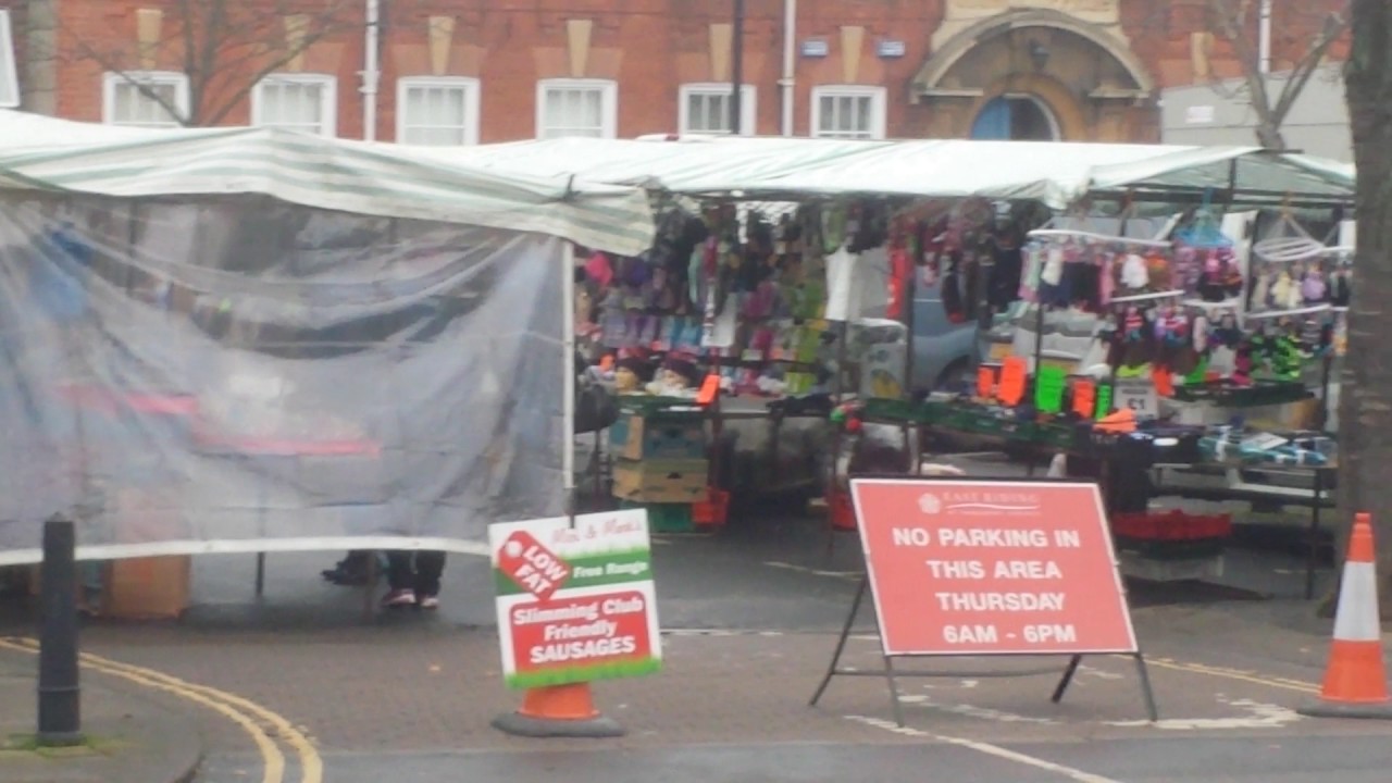 Cottingham Thursday Market early afternoon 15th December 2016 - YouTube