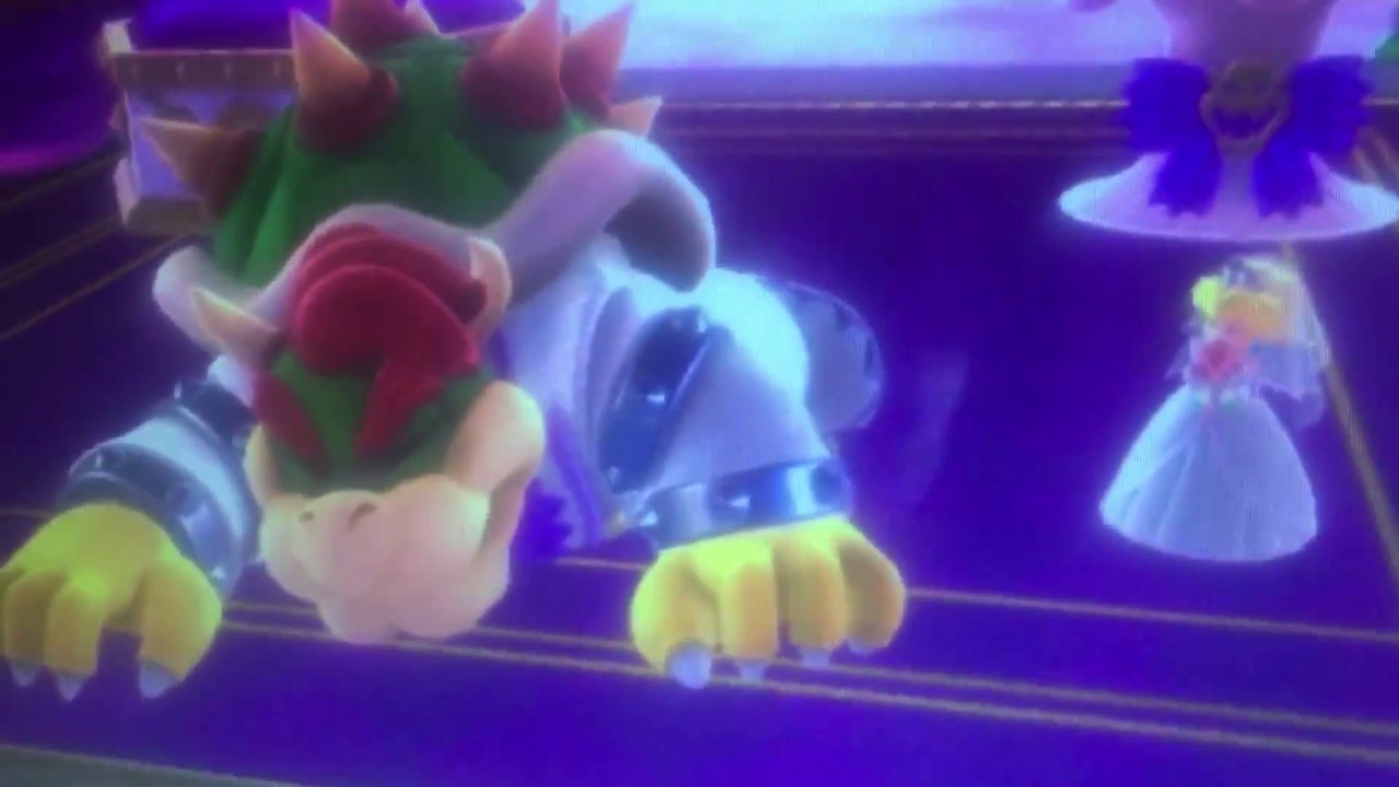 Mario Beats Up Bowser In Mario Odyssey - YouTube