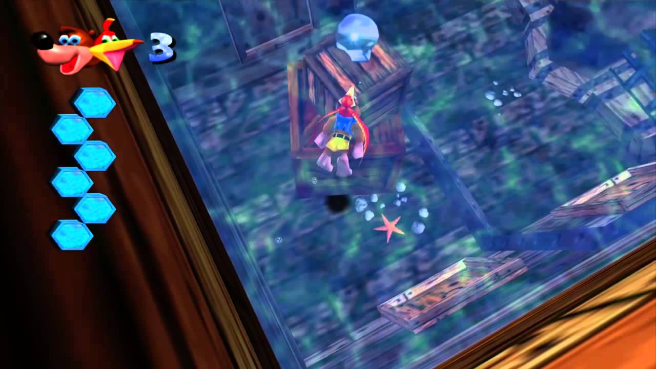 ( retro pain )Banjo-Kazooie swimming and cam controls - YouTube