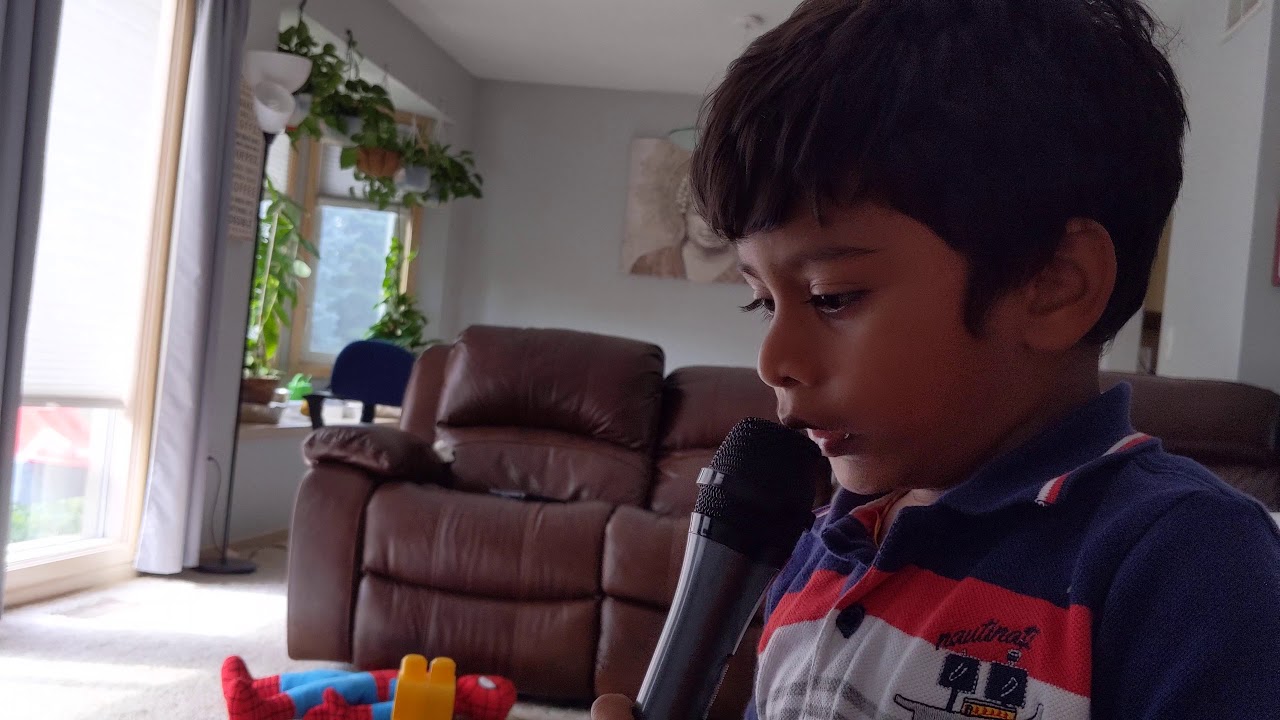 Baby boy, kid singing Jaya janardhana sonh - YouTube