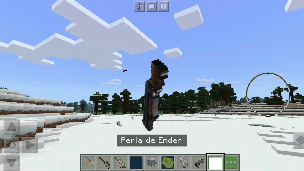 Mod de fortnite en minecraft - YouTube