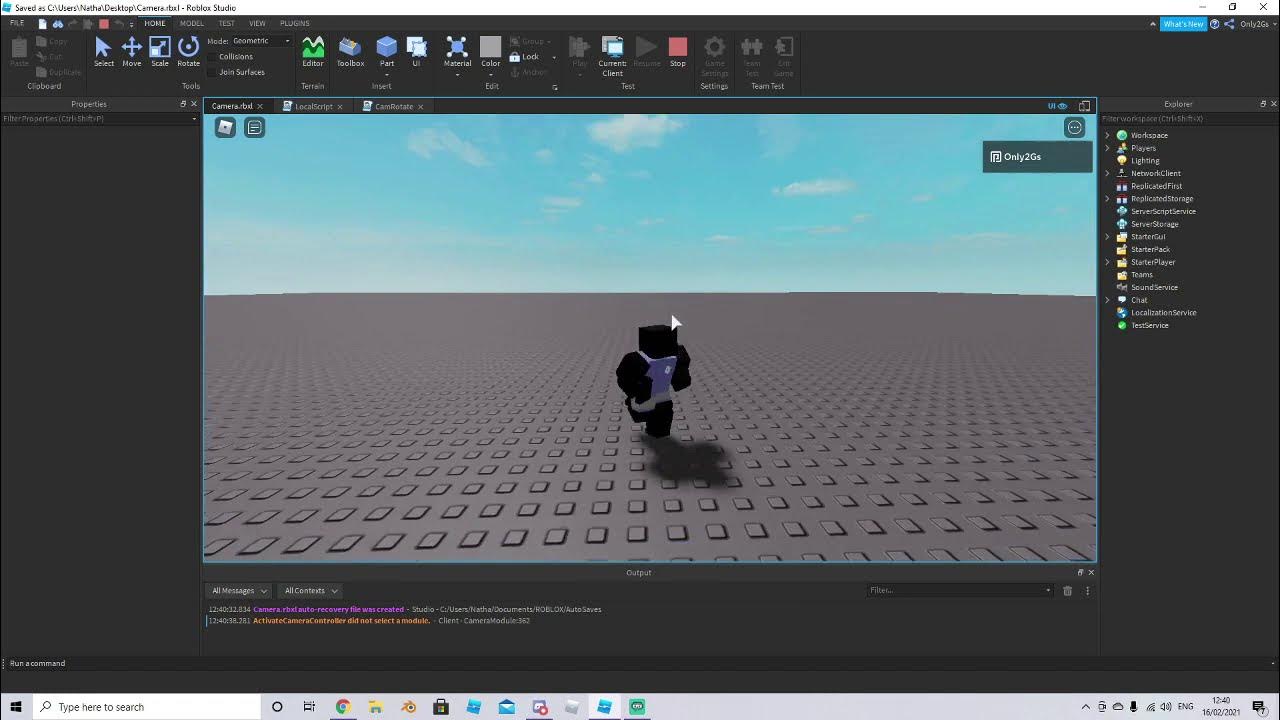 How to make a camera that moves with your mouse - YouTube