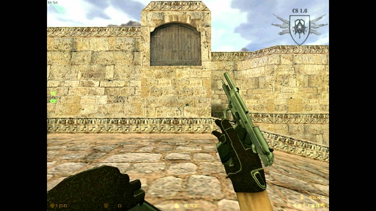 CSS to CS 1.6 weapons (2012) - YouTube