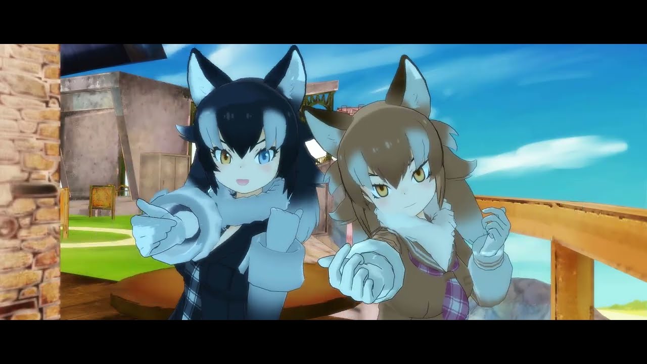 【MMDKemoFure】Gray Wolf & Japanese Wolf / Sparkle (Short Dance ver ...
