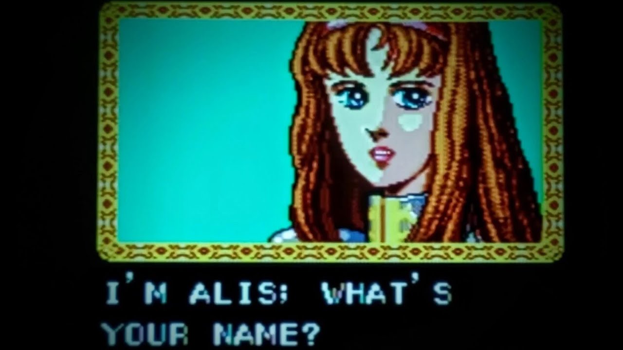 Phantasy Star (SEGA Master System) part 1: Alis & Myau RPG Sunday - YouTube