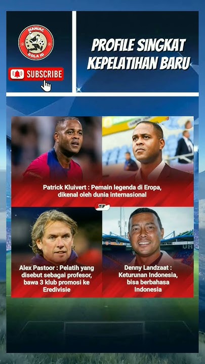 Profile singkat kepelatihan baru timnas Indonesia yang telah diresmikan #kabartimnas - YouTube