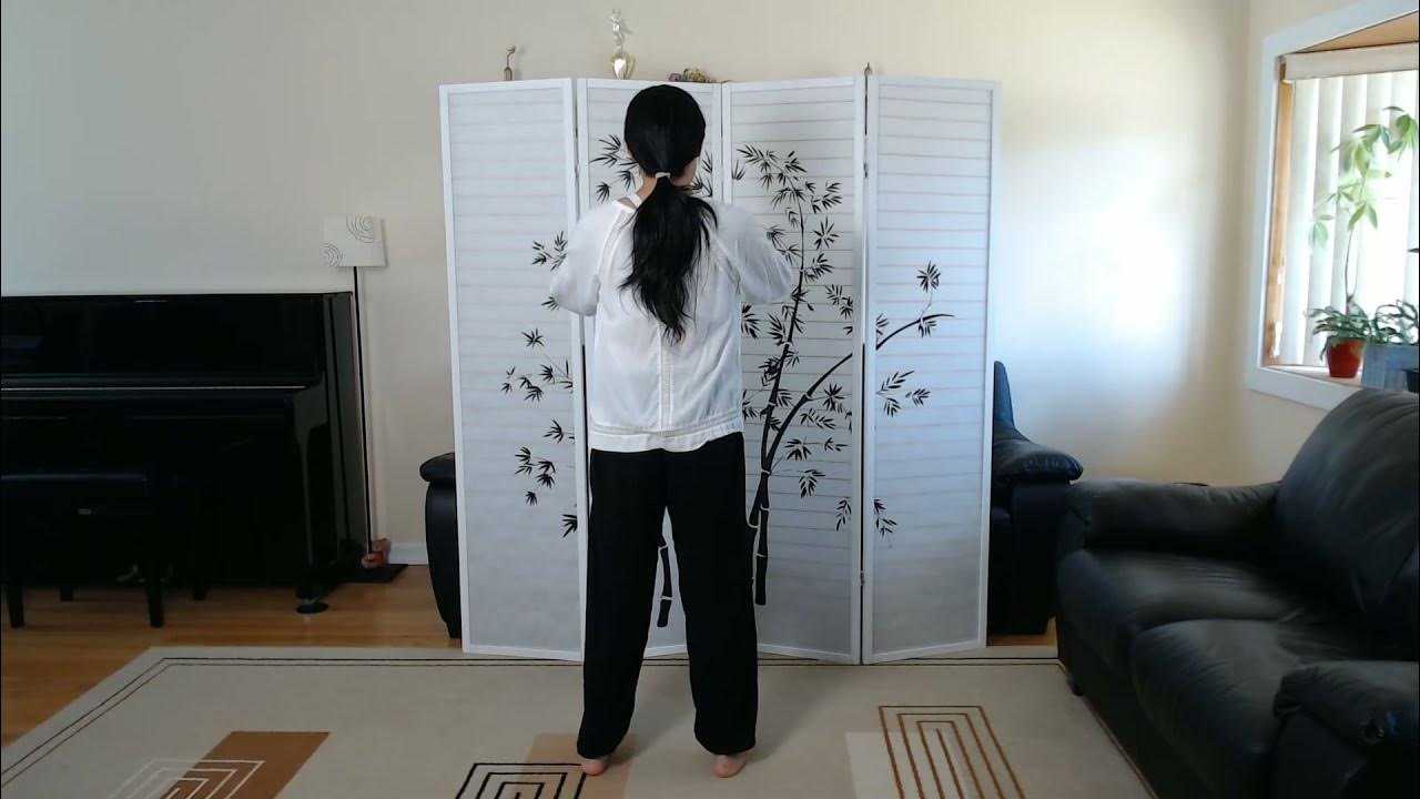 Tai Chi Yang Style 37 Form, Movements 1-4 Back View - YouTube