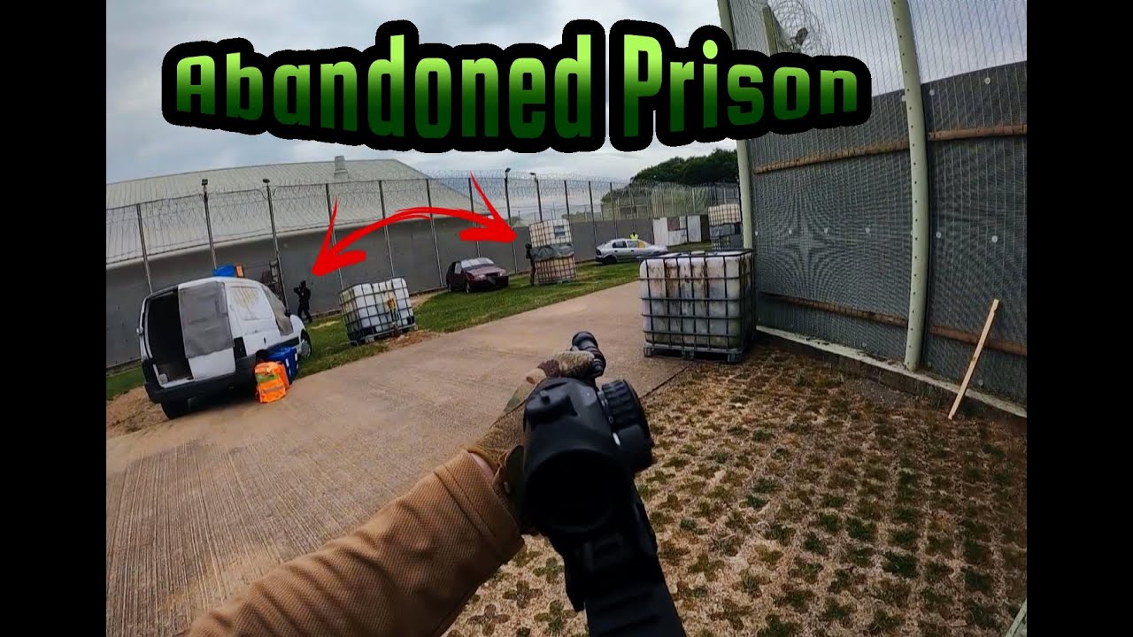 Airsoft - Abandoned Prison - Wolverine MTW - Gaol Airsoft - YouTube