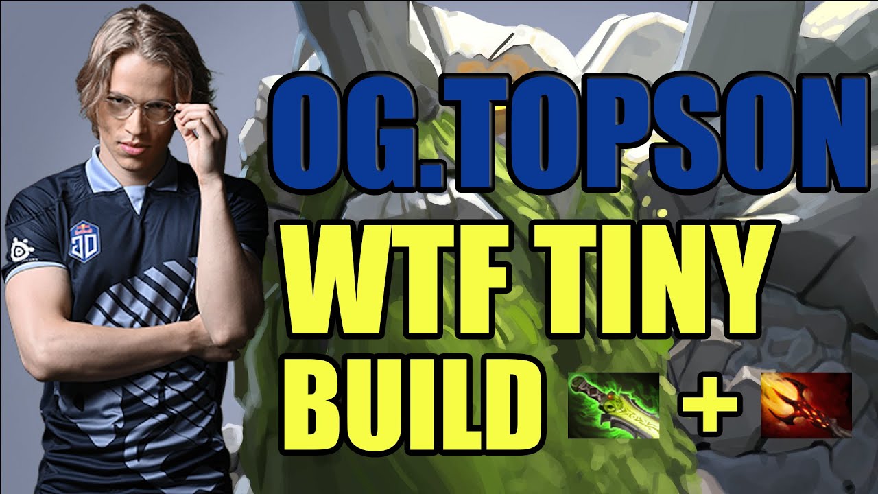 OG.Topson [Tiny] player perspective - OG vs FLYTOMOON - YouTube