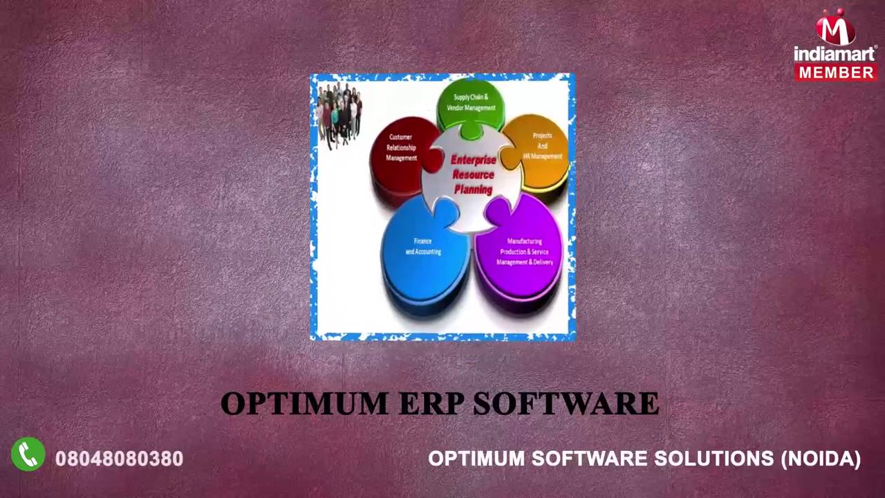 ERP Software And Development Service By Optimum Software Solutions ...