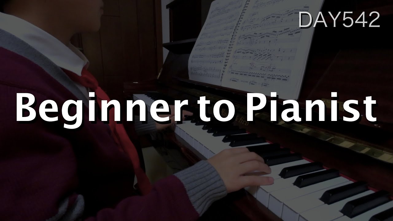 Day 542 : How to Learn Piano + From Beginner to a Pianist - YouTube