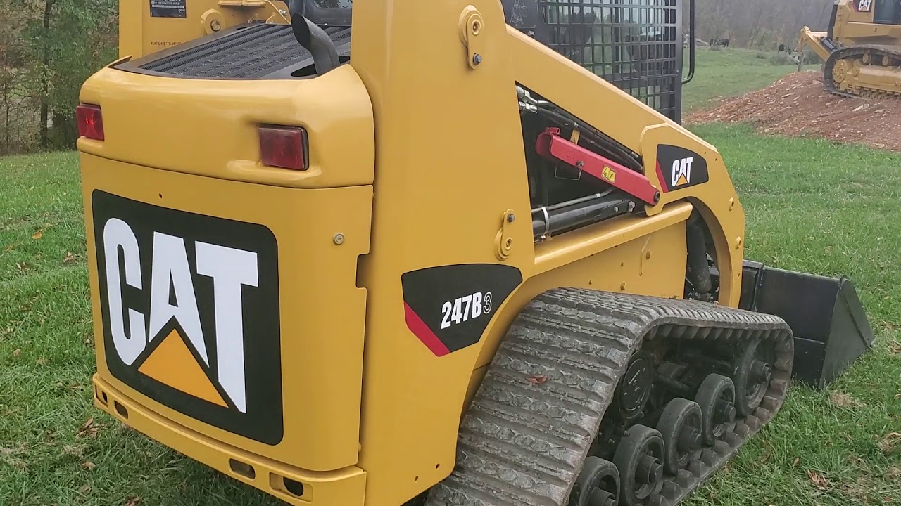 2011 Caterpillar 247B3 Compact Tracked Loader: Walk-Around Inspection ...