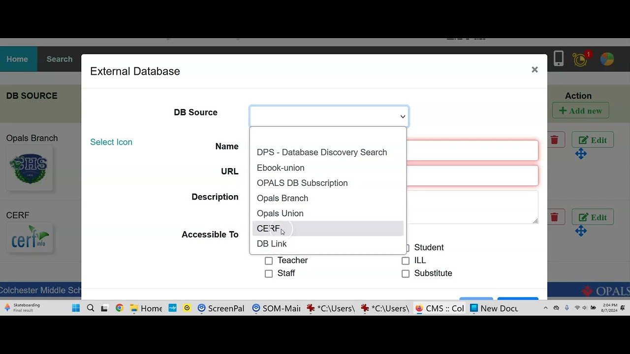 External Databases Colchester - YouTube