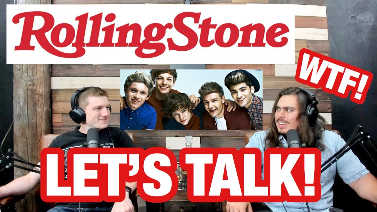 “Greatest Rock Band”?! Rolling Stone @ One Direction! Boy Band!! - YouTube