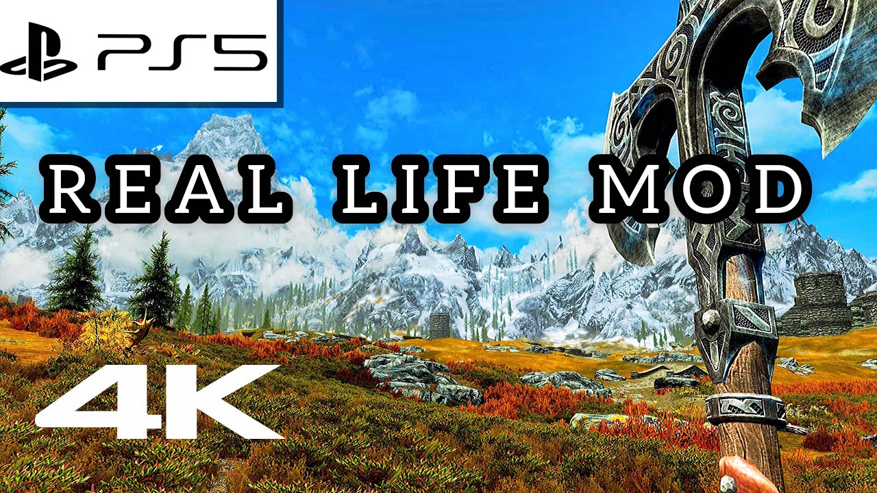 Skyrim Remastered (PS5) 4K 60FPS - YouTube
