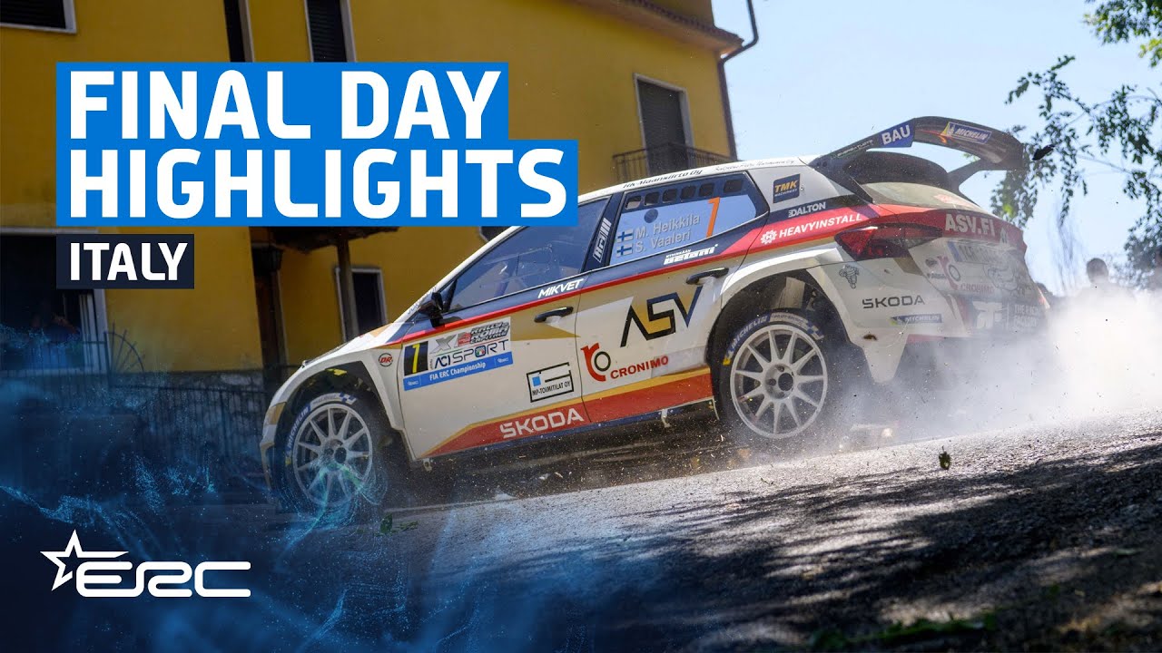 Final Day Highlights | ERC Rally di Roma Capitale 2023 - YouTube