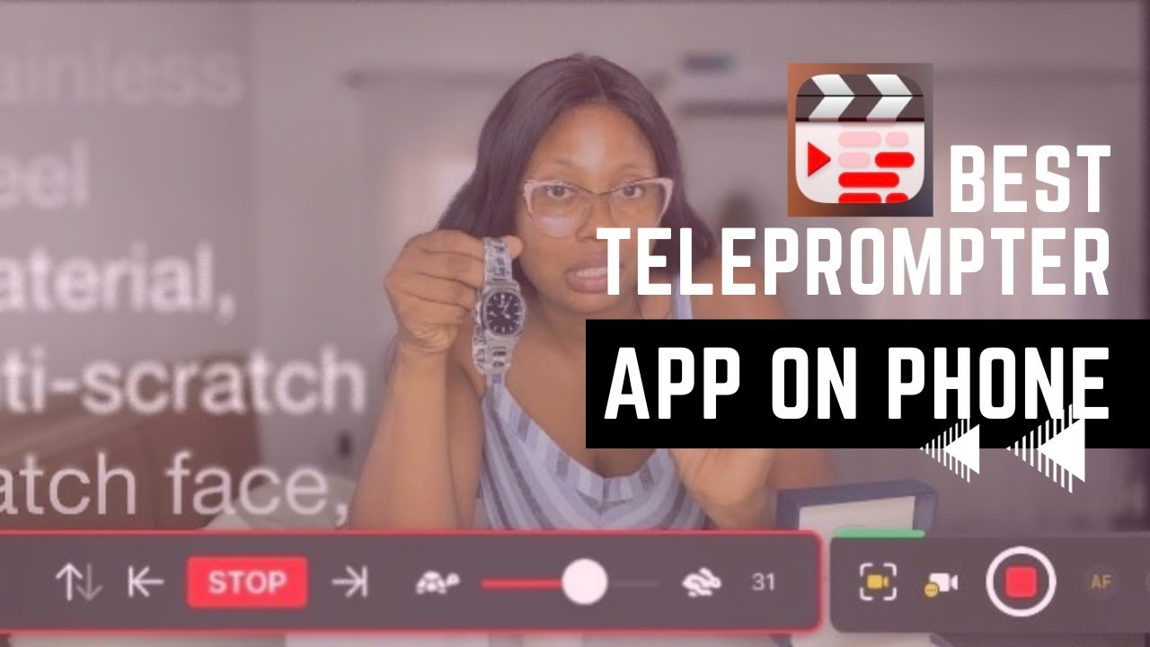 BEST TELEPROMPTER APP ON PHONE (How to use teleprompter on phone) - YouTube