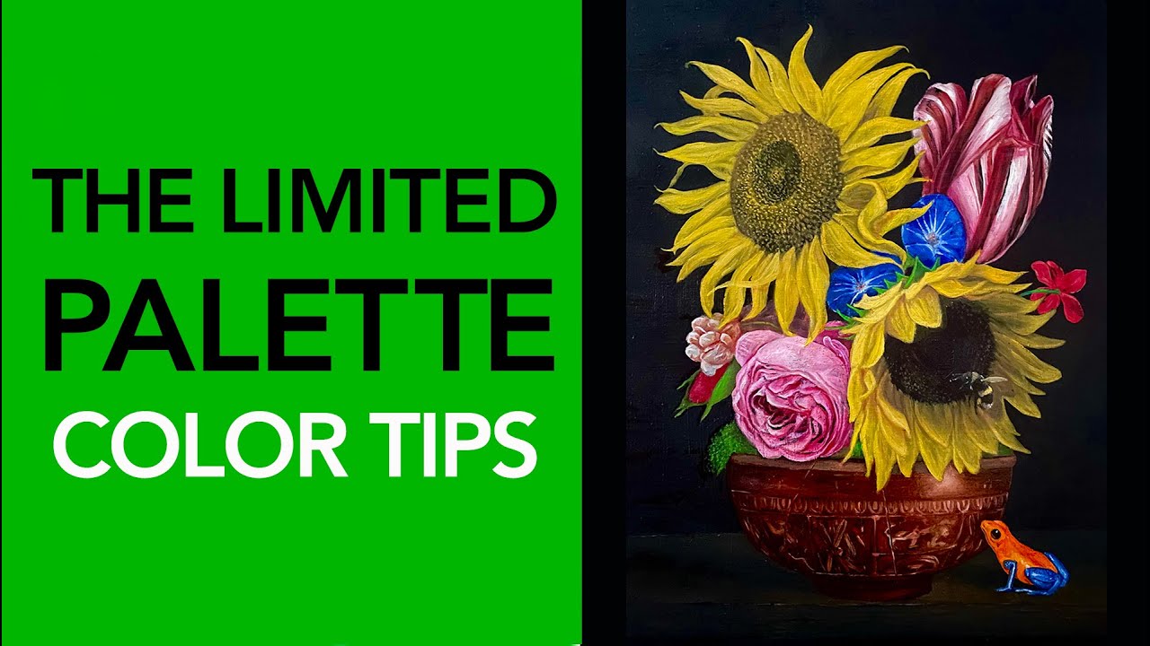 How to use a limited palette | Painting Tutorials - YouTube