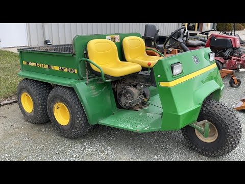Auction LOT 99 - John Deere AMT 626 JD Gator - bid link in description ...