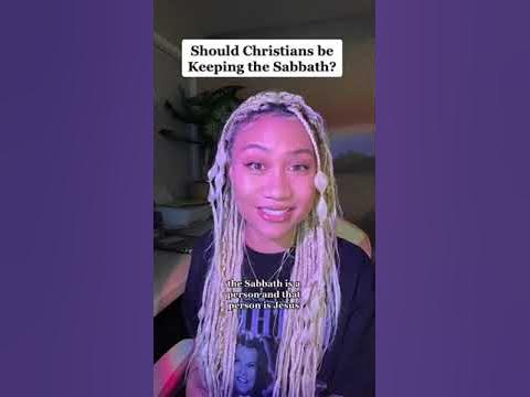 Should Christians keep the Sabbath? - YouTube