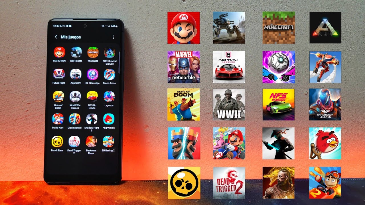 🎮 Probando 20 Juegos En El Samsung Galaxy S21 Ultra 🕹️ - YouTube