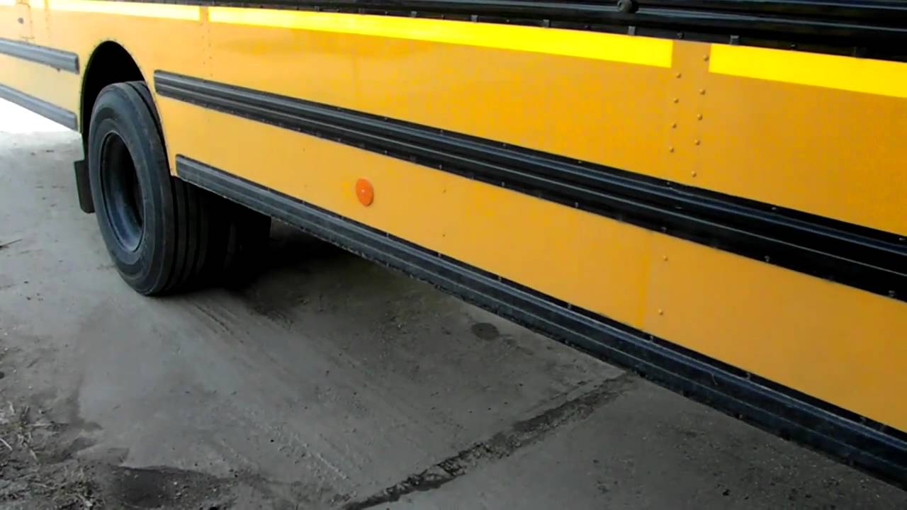 Bus 1 Backing Out of the Garage - YouTube