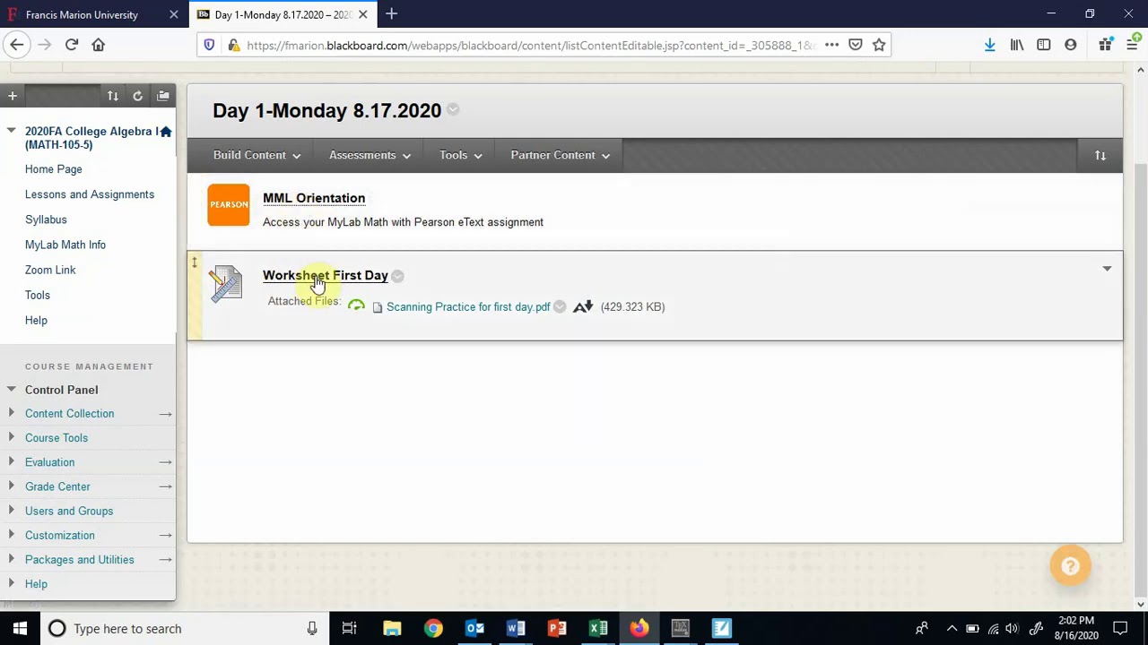 Math 105 Day 1 YouTube math-105-day-1-youtube