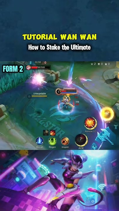 Tutorial Wanwan Mobile Legends How To Use Ultimate #MLBBALLSTAR #mobilelegends #MLBBCreator # ...