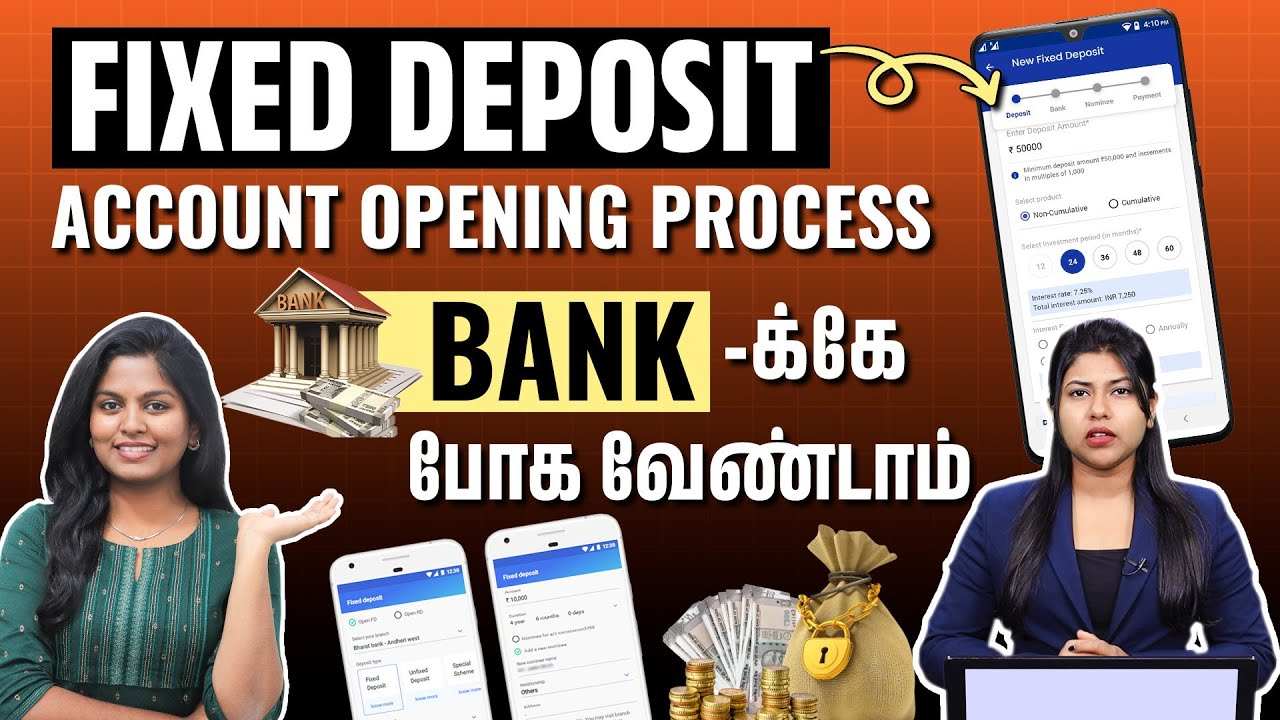 How to Open a Fixed Deposit Without Visiting the Bank | Online FD ...