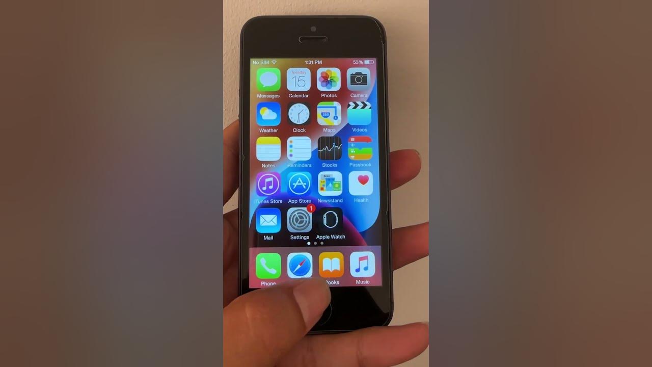 iOS 8 UI animation 😮 #shorts - YouTube