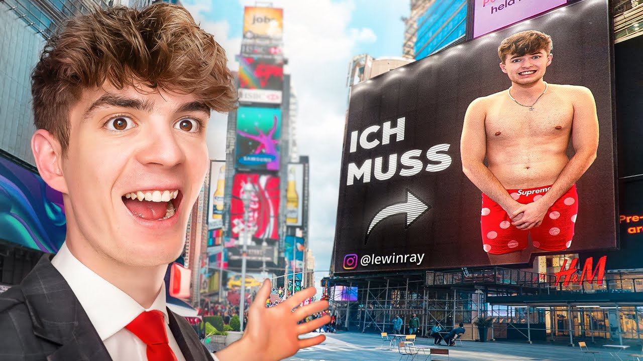 1 Tag JA SAGEN mit LEWIN in NEW YORK (komplett eskaliert) - YouTube