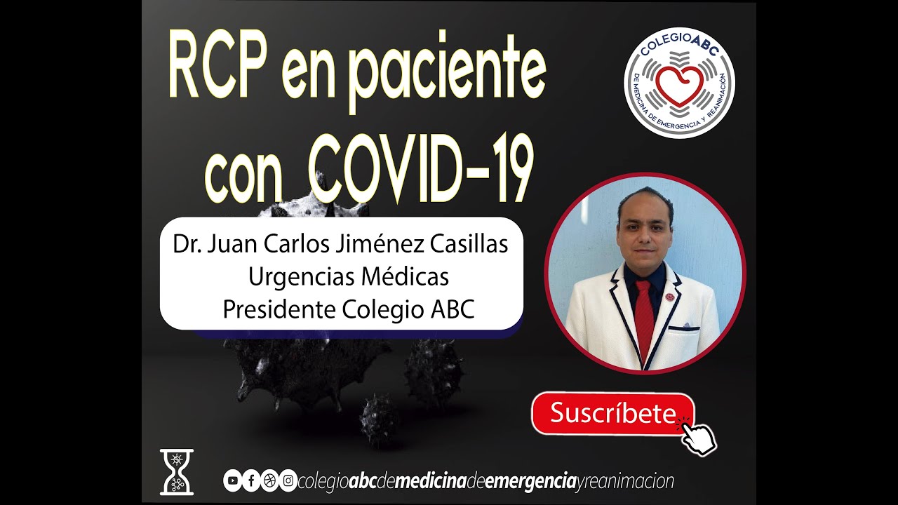 Reanimación cardiopulmonar RCP en paciente con COVID Colegio ABC - YouTube