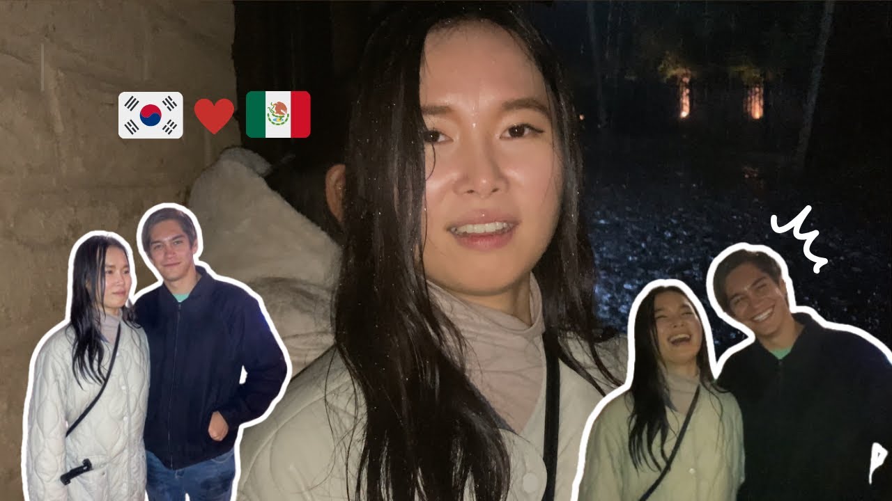 내 여행은 항상 비와 함께 🌧️ 조금 늦은 크리스마스 Vlog 한멕국제커플🇰🇷 ️🇲🇽 Part 1 Youtube