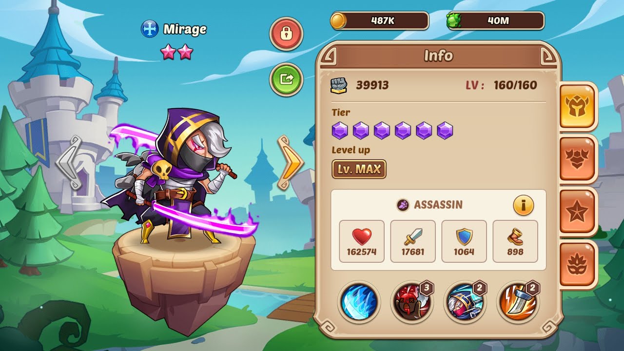 Ideal hero's ep1 leveling up! - YouTube