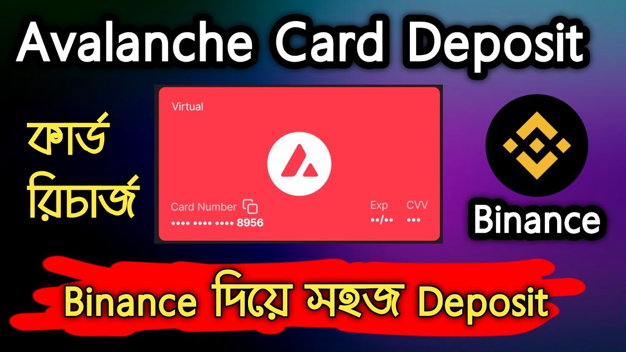How to Deposit Avalanche Card | Avalanche Card Deposit Guide - YouTube