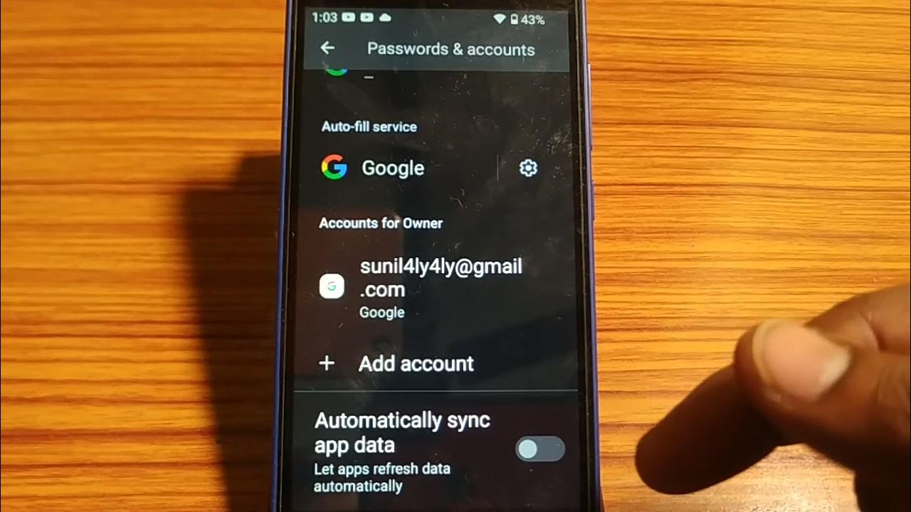 how to turn on off automatically sync data,automatically sync data on off kaise karen Nokia 5 ...