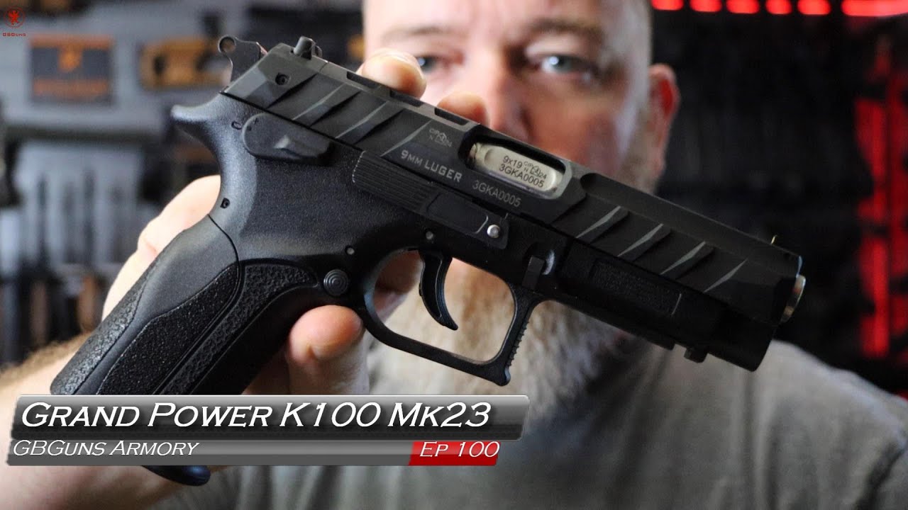 GBGuns Armory Ep 100 Grand Power K100 Mk23 - YouTube
