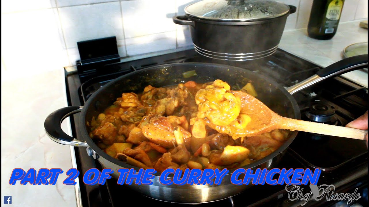 Curry Chicken With Butter Beans -Volume 2 Of Jamaica Curry Chicken ...