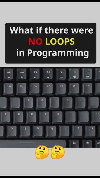 What if there were no loops in programming? #programming #loop # ...