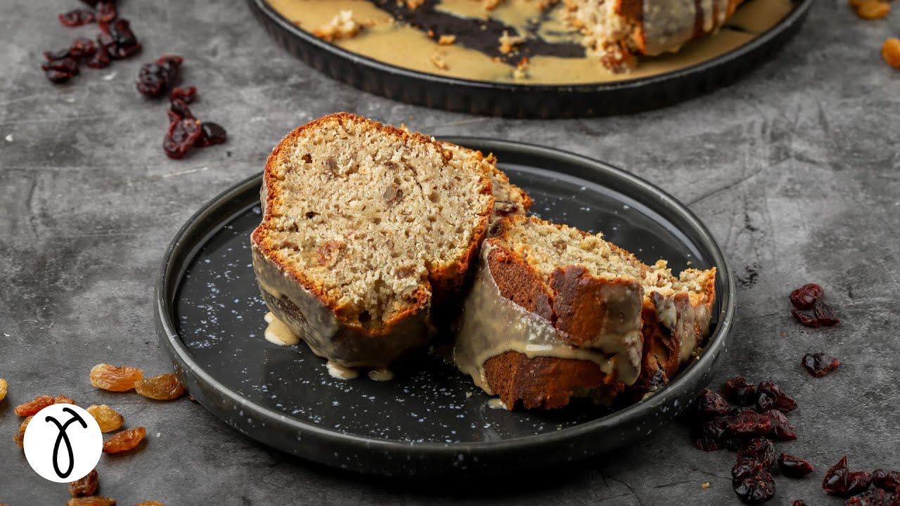 Κέικ με ταχίνι και μέλι | Giorgos Tsoulis - YouTube