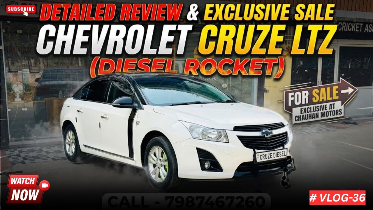 Chevrolete Cruze LTZ || Diesel Rocket || CRUZE Top Speed || Modified ...