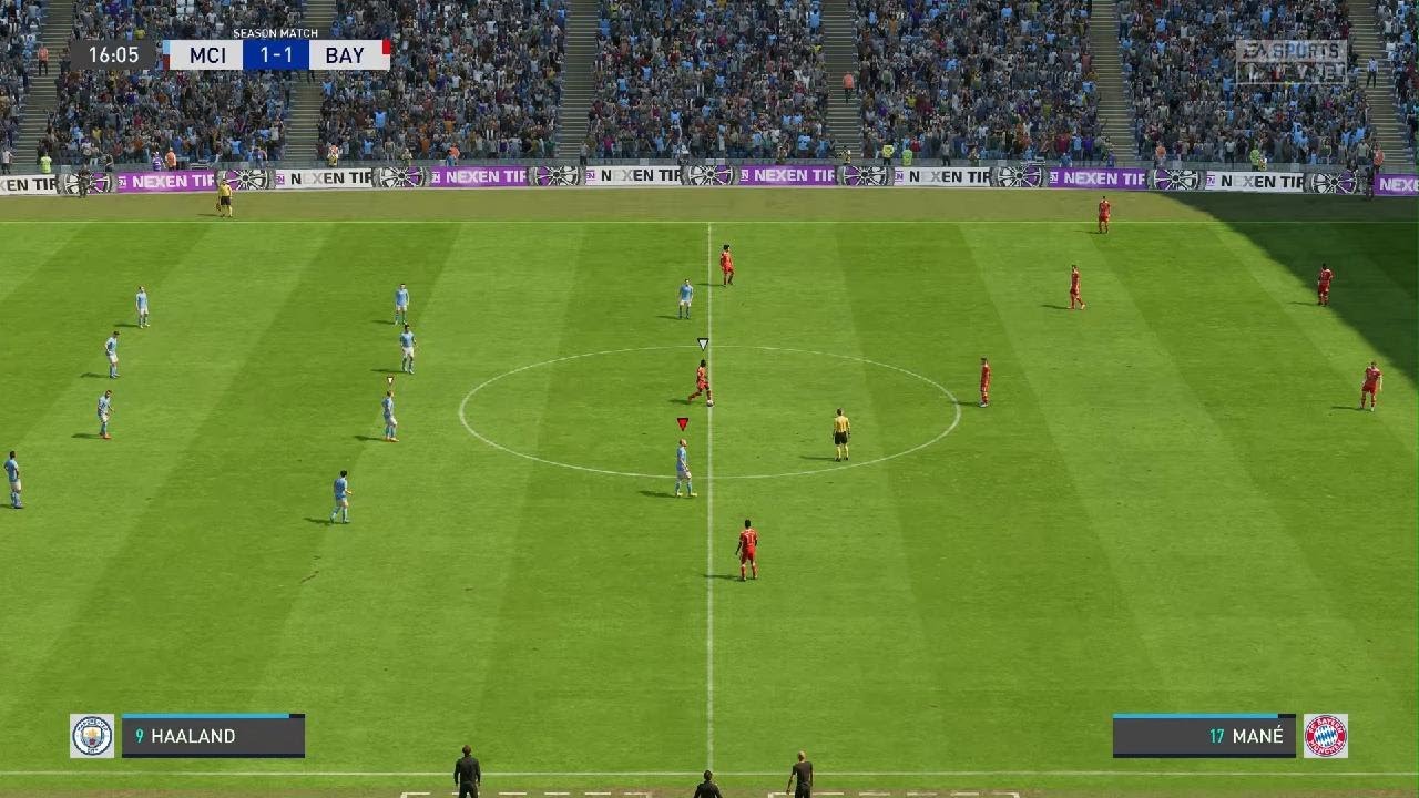 FIFA 23 MCI vs BAY - YouTube