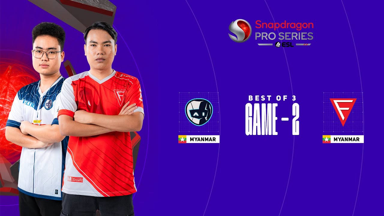 [Game - 2] Ai Esports vs Falcon Esports | Snapdragon Pro Series - YouTube
